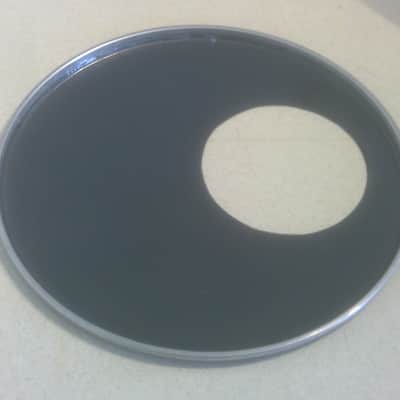 REMO EBONY Drum Head 24"inch Resonate Drum Head - VGC | Reverb