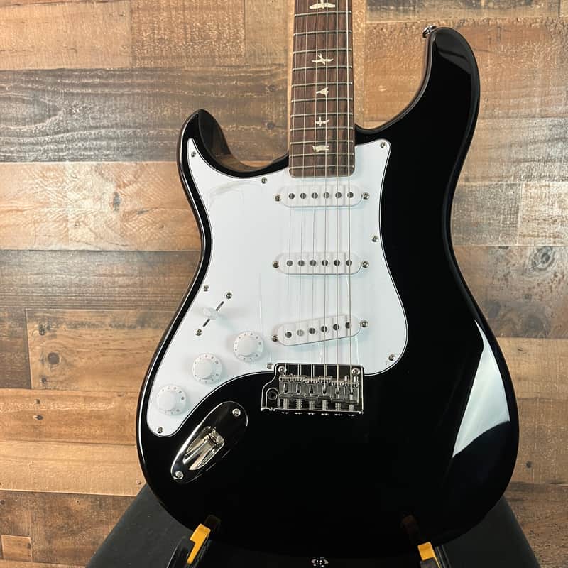 PRS SE Silver Sky Left Handed - Piano Black | Reverb