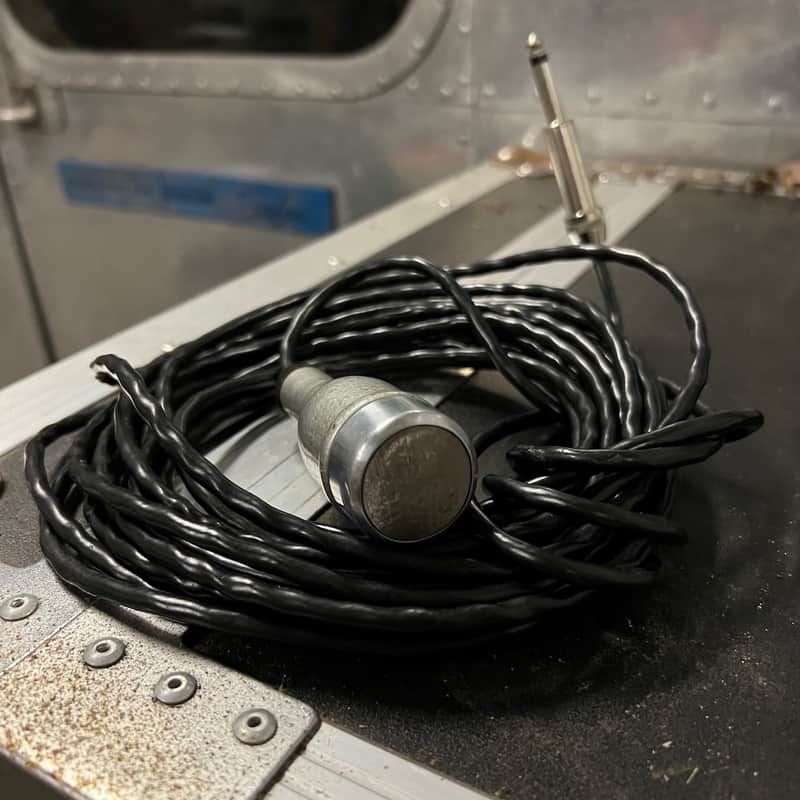 Vintage 1950s 1960s Reslo Ribbon Bullet Dynamic Microphone | Reverb