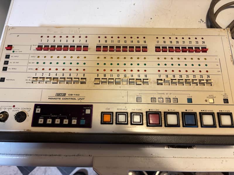 Otari CB-140 Remote Control Unit and Cable | Reverb