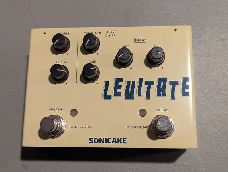 SONICAKE Delay Reverb 2 in 1 Guitar Effects Pedal Digital | Reverb