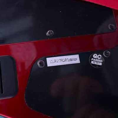Solar Guitars A1.7FRCAR Sustainiac+ 2025 Candy Apple Red | Reverb
