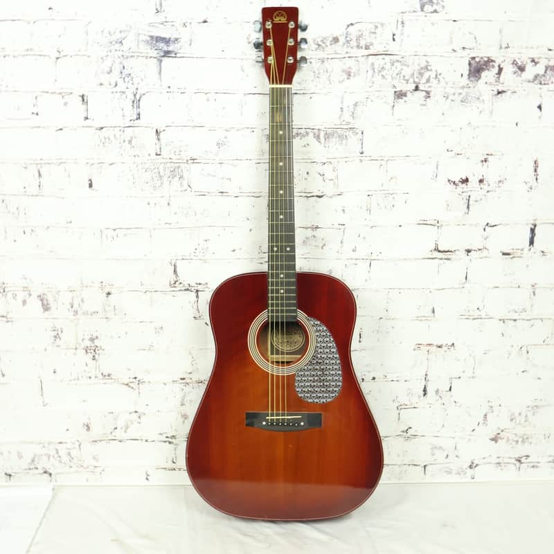 Hondo HS-126 Dreadnought Acoustic Guitar W/ Soft Shell Bag | Reverb