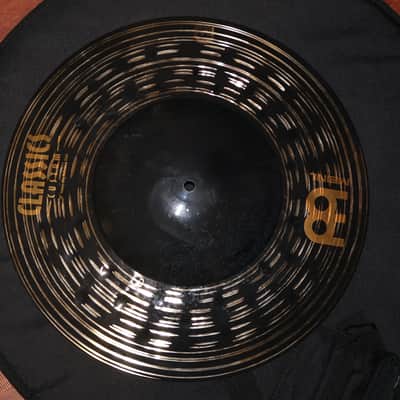 Meinl 18" Classics Custom Dark Heavy Big Bell Ride Cymbal | Reverb