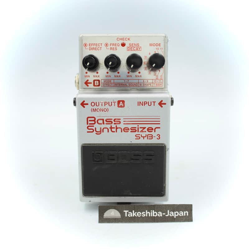 Boss SYB-3 Bass Synthesizer Gray Label Guitar Effect Pedal | Reverb