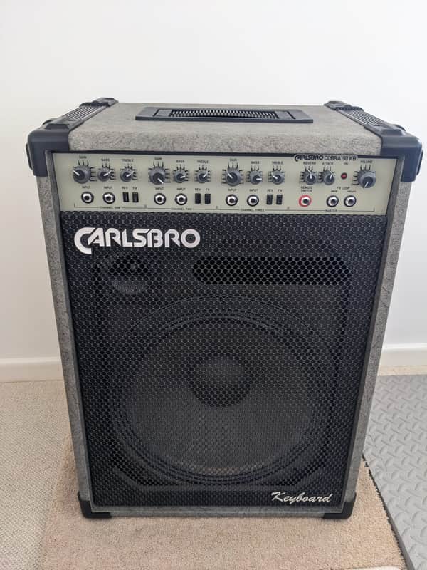 Carlsbro Keyboard 90 late 80s / early 90s - Grey | Reverb
