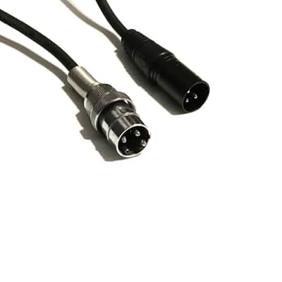 Vintage 91-MC4M 4 pin Amphenol Male to XLR Male Microphone | Reverb