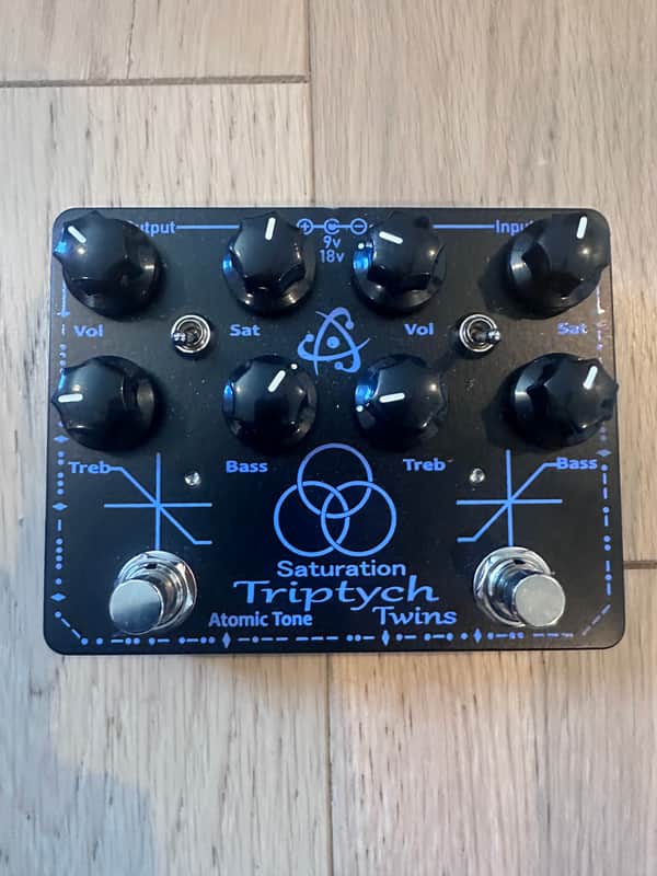 Atomic Tone Triptych Twins - Black | Reverb