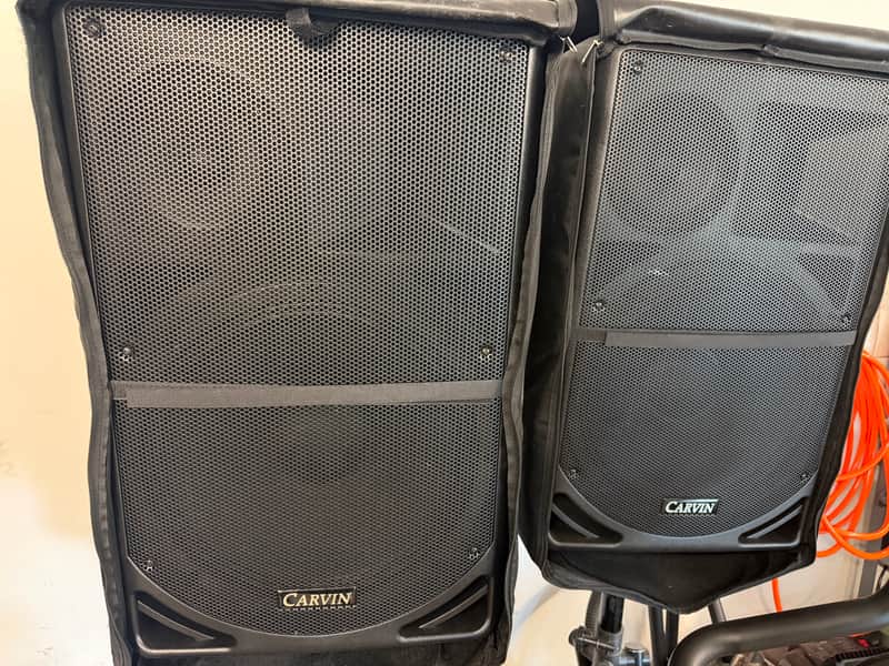 Carvin LM153 Pair Passive PA Speakers | Reverb