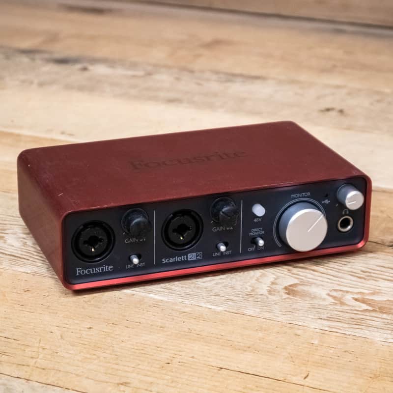 Focusrite Scarlett 2i2 USB Audio Recording Interface 2-i-2 | Reverb