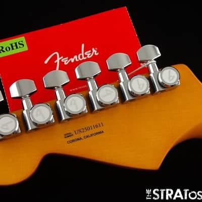 Fender American Ultra II Stratocaster Strat NECK LOCKING | Reverb