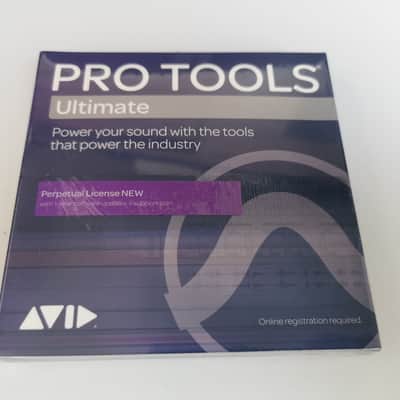Unused, new Avid Pro Tools Ultimate Perpetual License | Reverb