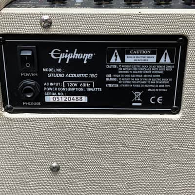 Epiphone Studio Acoustic 15C Amplifier | Reverb