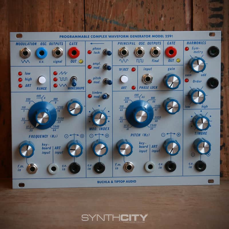 Tiptop Audio Buchla 259t Complex Oscillator 2025 - Silver | Reverb