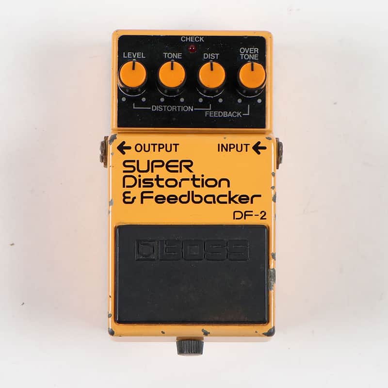 BOSS DF-2 Super Distortion & Feedbacker Made in Japan Pedal | Reverb