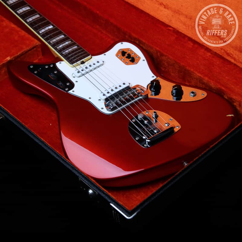 (New Video) *All Original* 1969 Fender Jaguar Candy Apple | Reverb