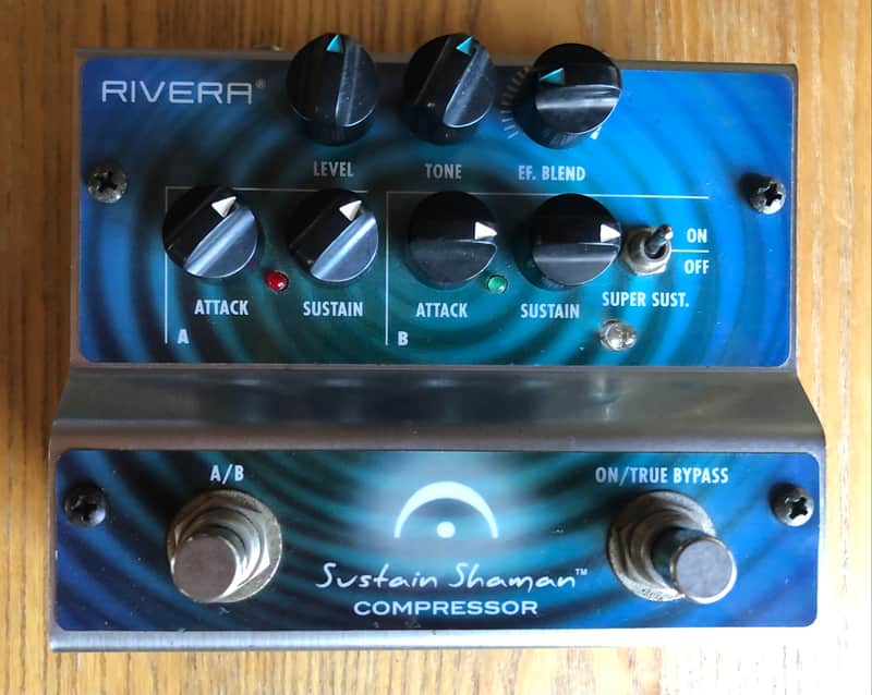 Rivera Sustain Shaman Compressor 2010s - Blue | Reverb Canada