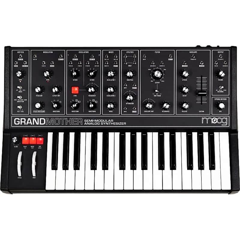 Moog Grandmother 32-Key Semi-Modular Analog Synthesizer | Reverb