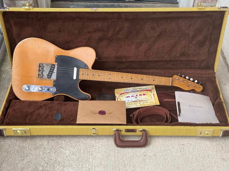 Nacho Guitars Blackguard Telecaster 2024 - Blonde | Reverb
