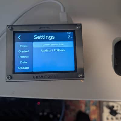 Luminite FX touchscreen Graviton M1 Midi Controller + | Reverb