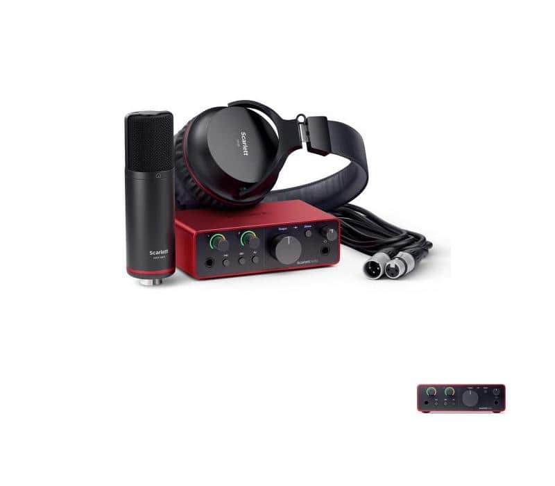 Focusrite Scarlett Solo 4th Gen USB Audio Interface Studio | Reverb