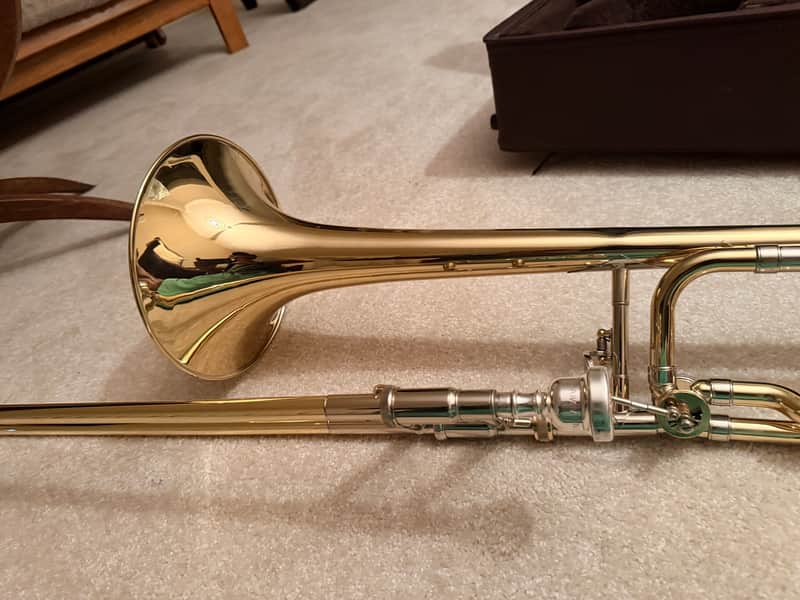 Bach 42BO Stradivarius Series Tenor Trombone with Open Wrap F | Reverb