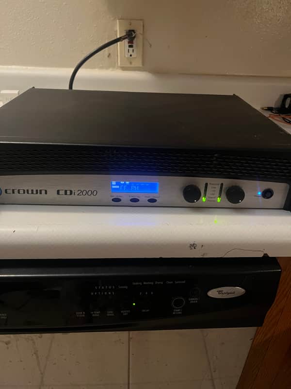 Crown CDi 2000 2-Channel 800-Watt Power Amplifier 2010s - | Reverb