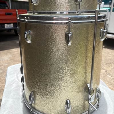 1956 Slingerland Radio King + 1966 Ludwig Acrolite+ DW Pedals | Reverb