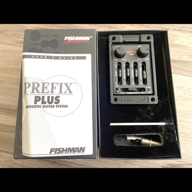 Fishman Prefix Plus Wide Acoustic Guitar Pickup/Preamp, New | Reverb