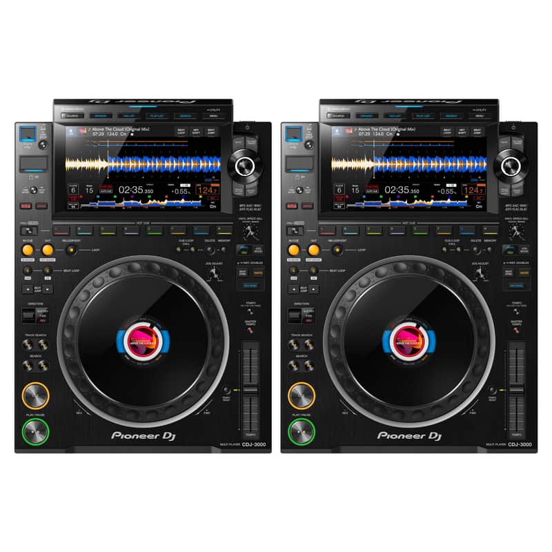 Pioneer DJ CDJ-3000 DJ Media Player-Pair *USA Small Business* | Reverb