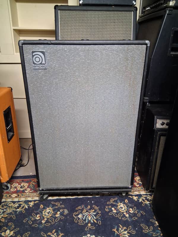 1970s Ampeg ST-42 Collosus 4x12 Guitar Bass Speaker Cabinet | Reverb