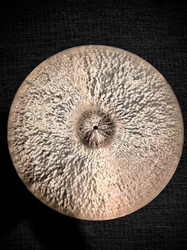 Signed Spizzichino 22" Turkish Alloy Ride cymbal 2179g | Reverb