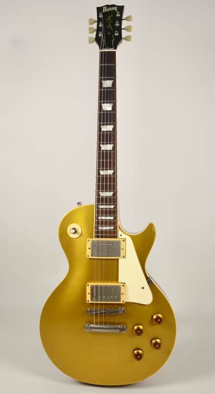 Burny RLG-70 59 Model Gold Top MIJ 1989–1992 VH-1 Pickups | Reverb