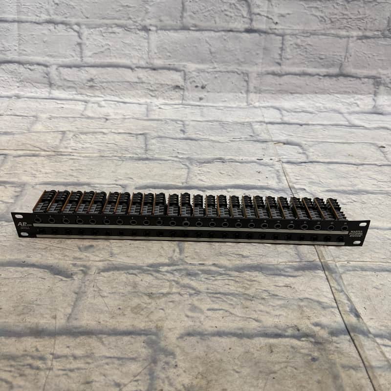 AP Audio Master Patching System Rack Patchbay | Reverb
