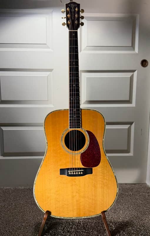 CD Stringer (Charlie) 1990s FW-3 MIJ 42 Style Dreadnaught - | Reverb