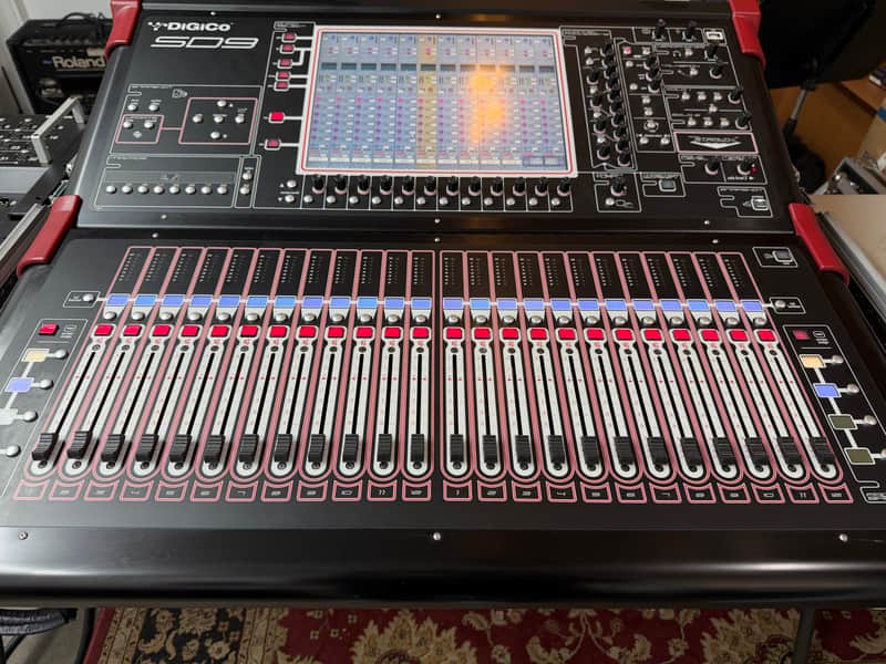 Digico SD9 Core2 , 2 x D-rack , Tour hard case | Reverb