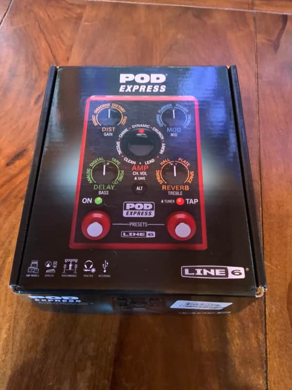Line 6 POD Express 2024 - Present - Red / Black | Reverb
