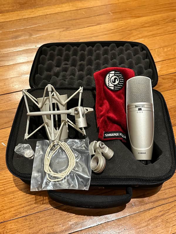 Shure KSM44A Large Diaphragm Multipattern Condenser | Reverb
