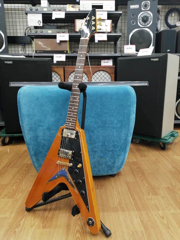 EPIPHONE Electric Guitar FLYING V 58 KORINA Rare Vintage | Reverb
