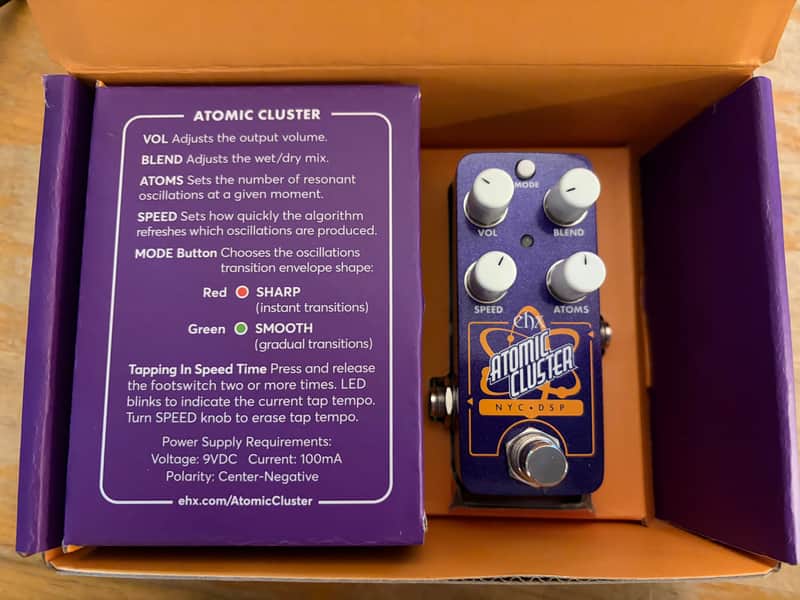 Electro-Harmonix Pico Atomic Cluster Spectral Decomposer 2025 | Reverb