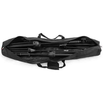 Tiger MCA25 Microphone Stand Carry Bag, 115x12x12cm, Black | Reverb