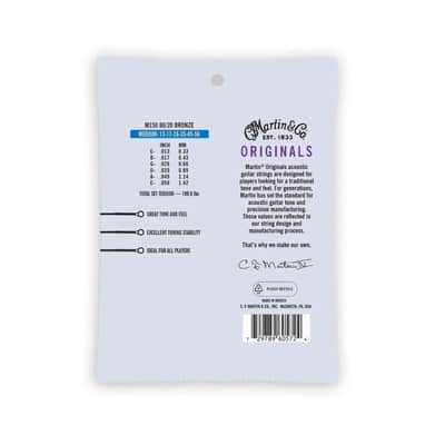 Martin Authentic Acoustic SP Guitar Strings 80/20 Bronze | Reverb