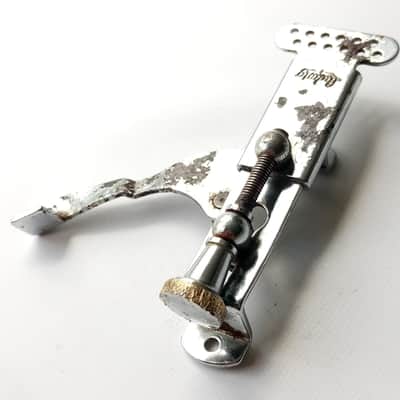 *Ludwig P83 Throw-Off Chrome Script Logo Snare Drum Strainer | Reverb