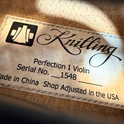 Knilling Perfection I 4/4 Violin – Full Size Student Outfit | Reverb