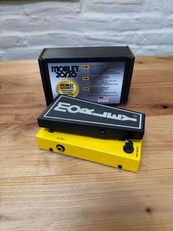 Morley Volume / Wah Pedal – Optical Design – WITH ORIGINAL | Reverb