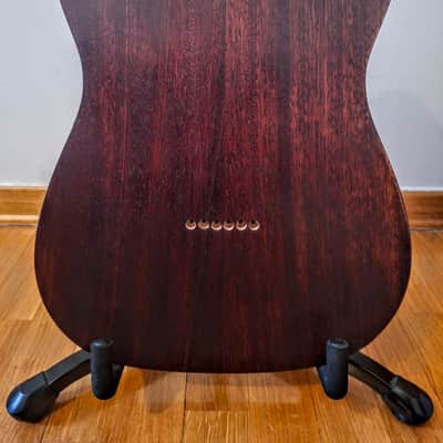 Telecaster Tele Body HH Purple Mahogany and Maple Top | Reverb UK