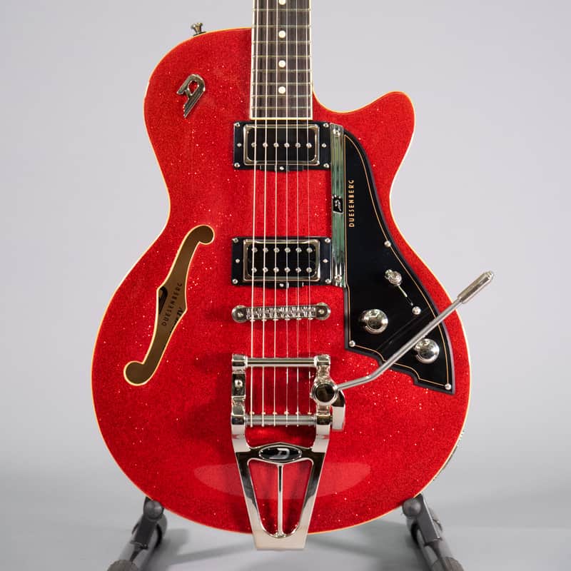 Duesenberg Starplayer Tv Semi Hollow Red Sperkle | Reverb