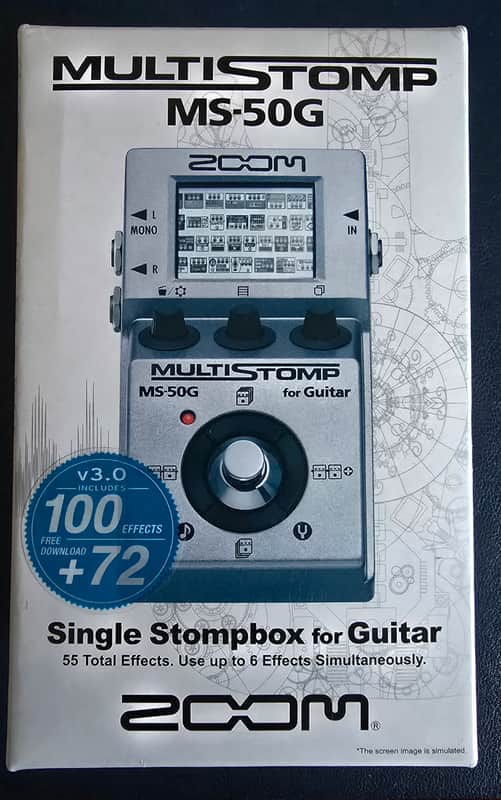 Zoom MS-50G MultiStomp 2012 - 2023 - Silver | Reverb