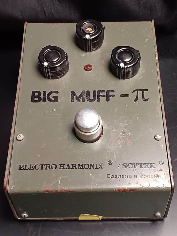 ELECTRO HARMONIX BIG MUFF PI Fuzz Guitar Effects Pedal | Reverb