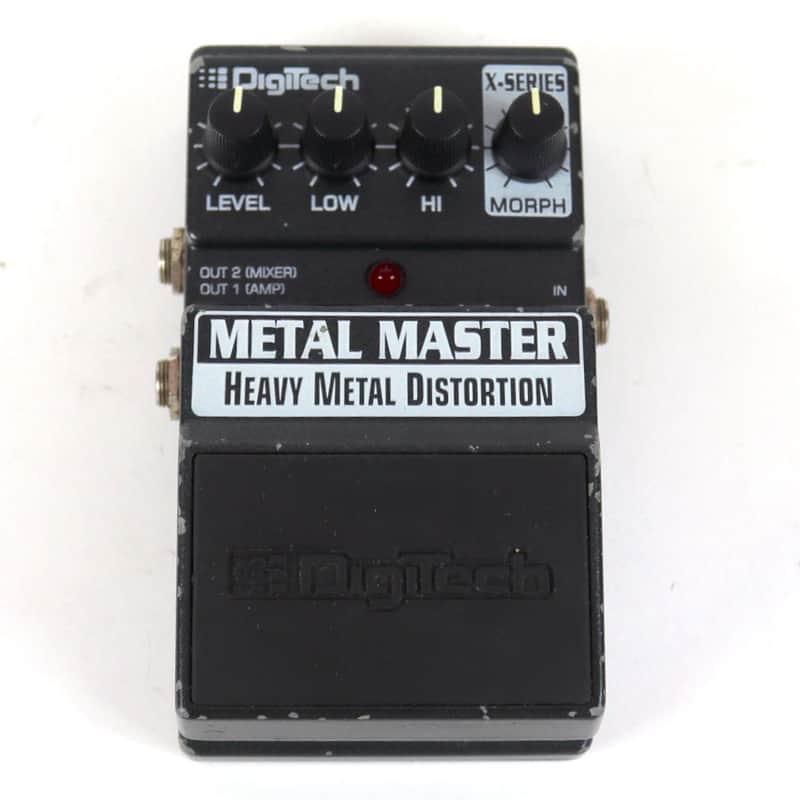 DigiTech METAL MASTER Heavy Metal Distortion X-Series Pedal | Reverb